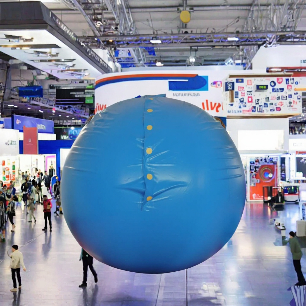 PVC Blueberry Inflation Suits - Fun & Customizable
