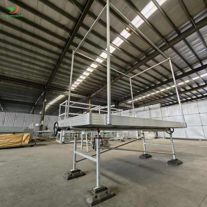 Large 4x4 4x8 2x4 Plastic Flood Flow Table for Hydroponics