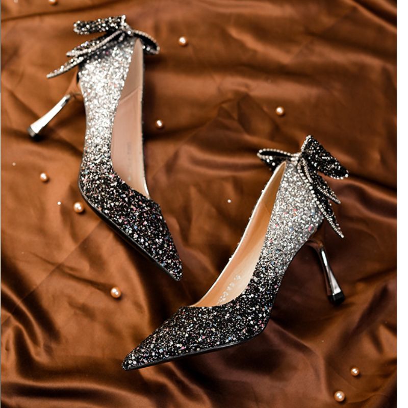China High Heels - 2025 New Design Pointed Toe Thin Heel