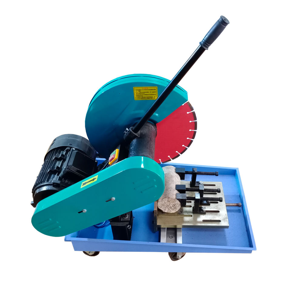 Concrete Core Sample Slicer Cutting Concrete with Asphalt Core Concrete ...