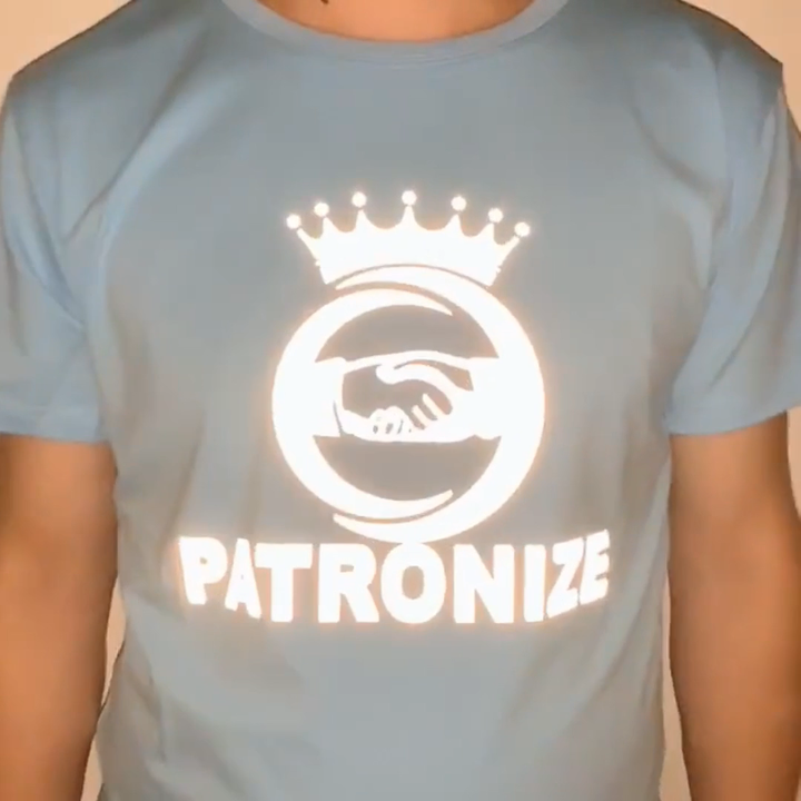 Custom Iron on Printing HTV Vinyl - Reflective Logos