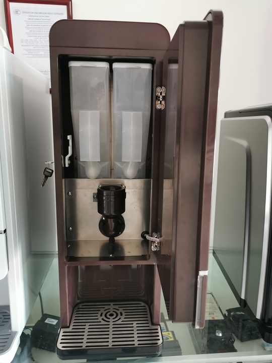 Brown Multi-flavor Hot Beverage Machine Touch Button Coffee Machine ...