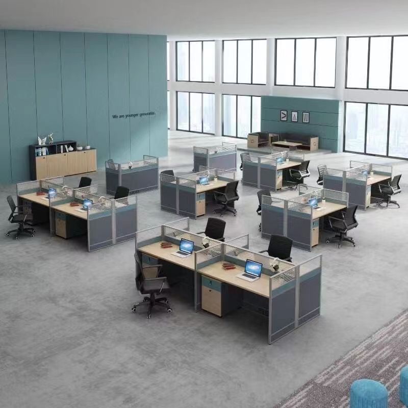 Modular Convertible Durable Open Office Workstation Desk Modern ...