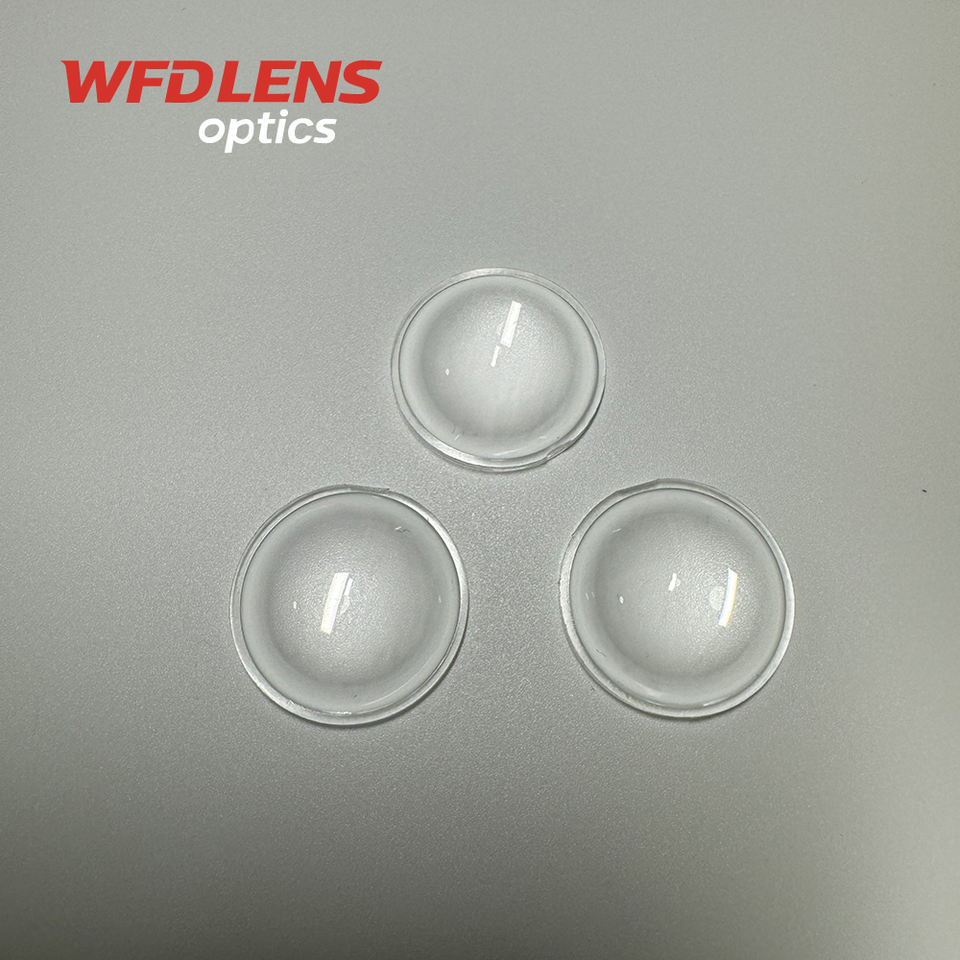 Optical Led Lighting Lens Acrylic COB Lamp Lens for Led Flashlight Flat ...