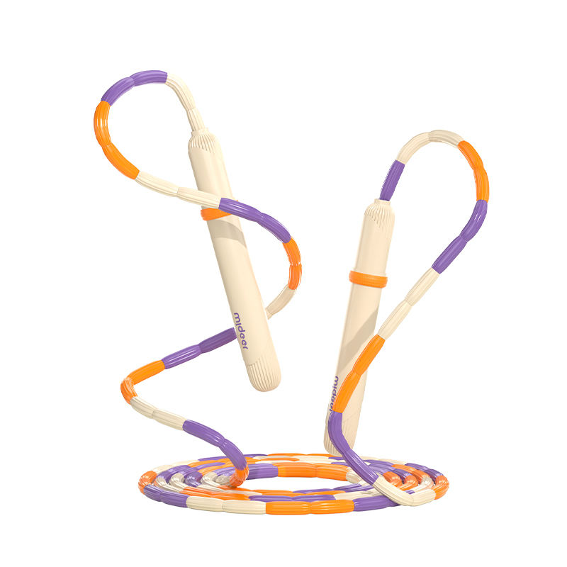 Mideer Kids Bamboo Jump Rope - Anti-Tangle, Adjustable Length