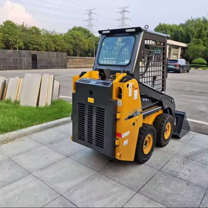 High Quality Earthmoving Machinery Skid Steer Loader Xc7-Sr04 with 0.17m³ Bucket for Sale ...