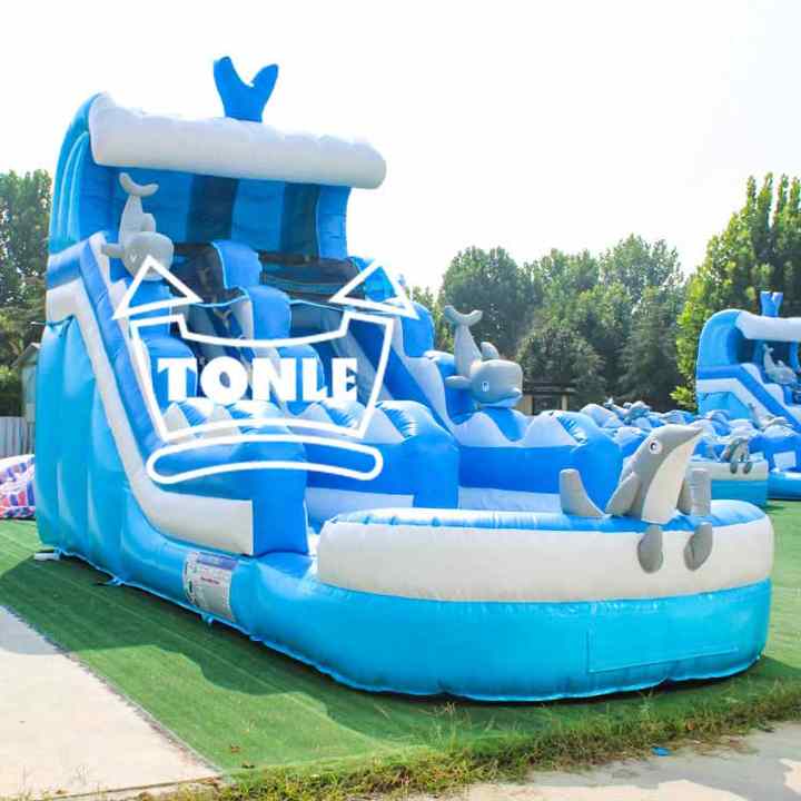 18ft Tall Kids Dolphin Water Slide Inflatable Slide for Sale| Alibaba.com