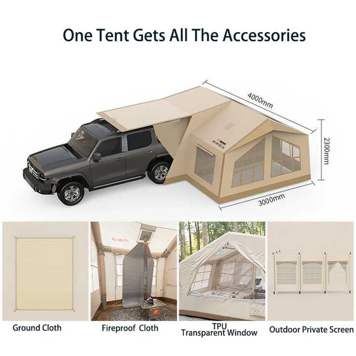 Car Tail Tent - Ultimate Waterproof Camping Solution