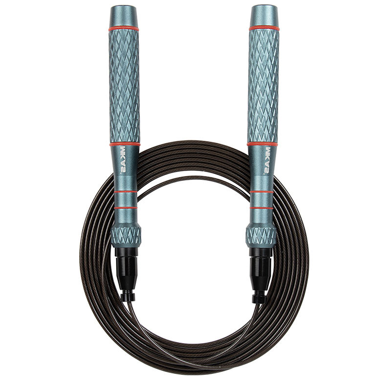 MKAS Adjustable Metal Jump Rope Workout for Fitness, Home Exercise ...