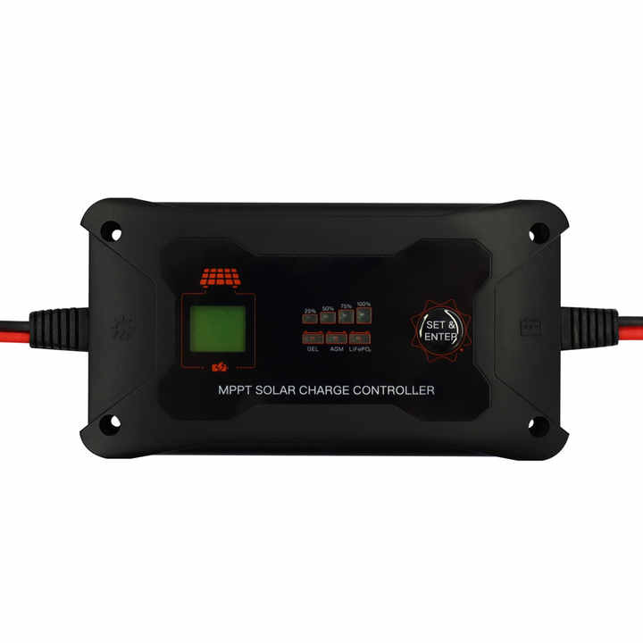 MPPT Solar Charge Controller 20A 24V Common Negative Grounded Solar ...