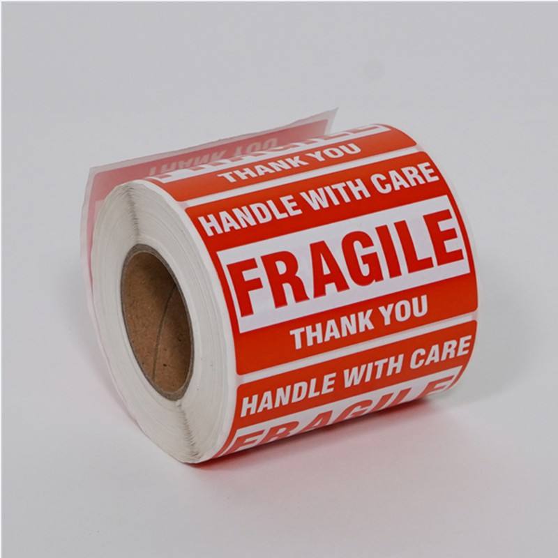 Custom Restaurant Takeaway Box Paper Seals Sticker Strong Adhesive ...