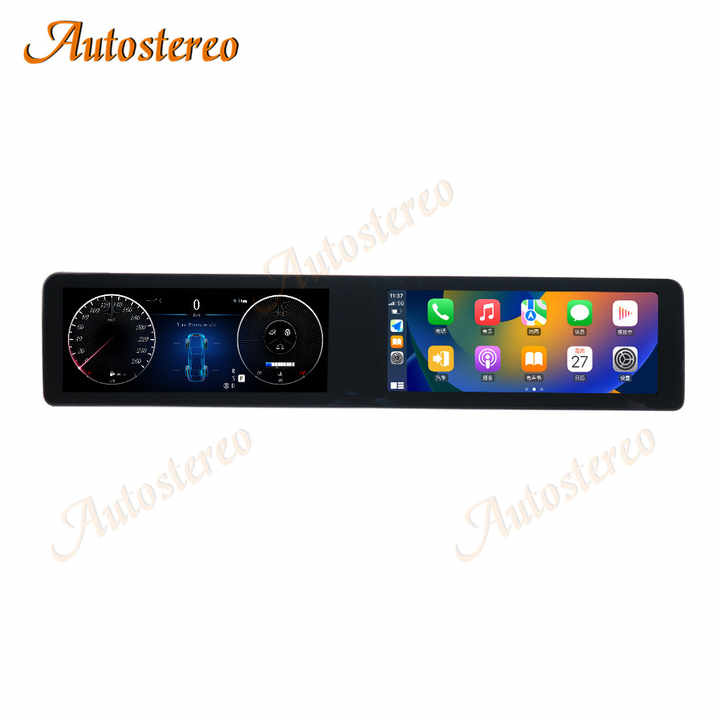 Android Dual Screen Car Digital Cluster for Mercedes-benz