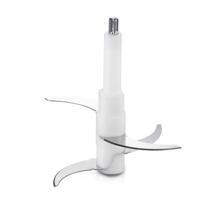 RAF 800W Food Processor Fufu Machine with 3L Glass Bowl and Four Sharp ...