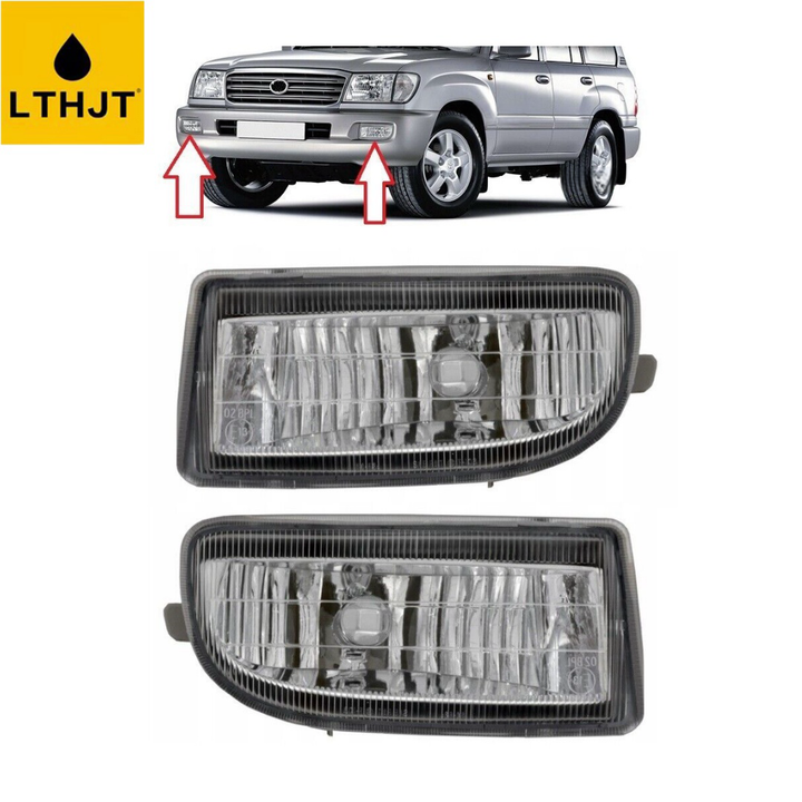 Auto Parts Light Fog Lamp 81211-60110 81220-60031 For FJ100 UZJ100 Land ...