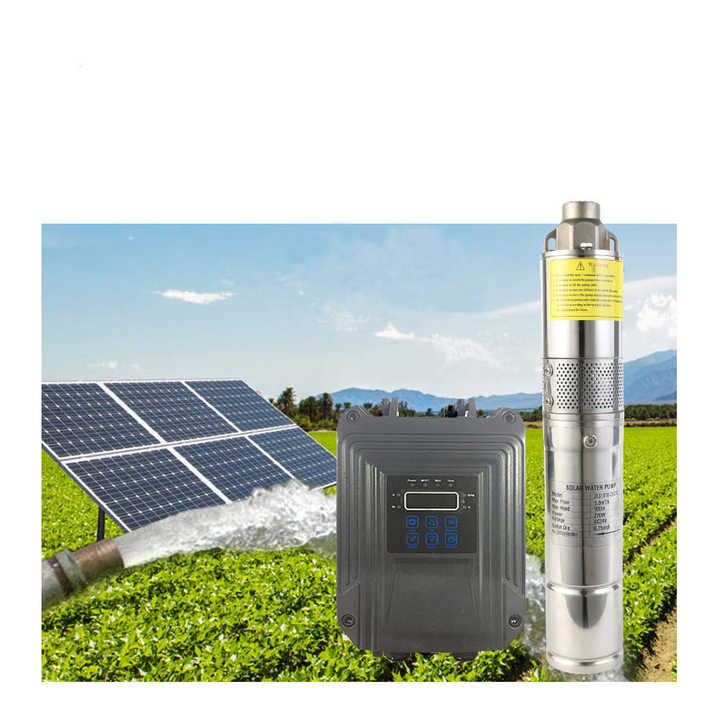 Complete Set 24v Dc Brushless Solar Powered Irrigation Water Pump for ...