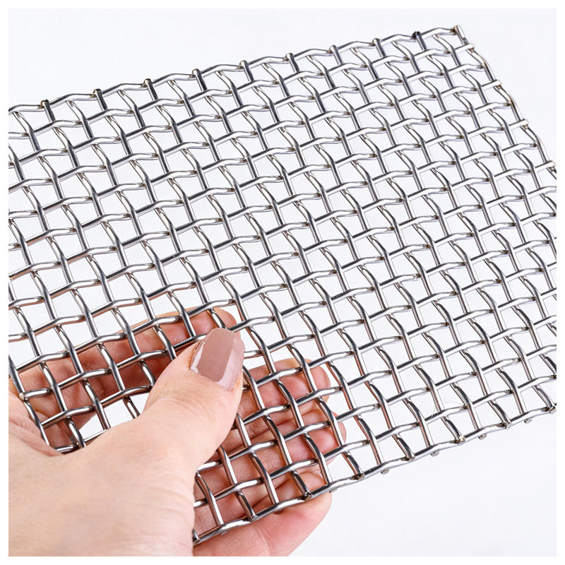 Corrosion-resistant Stainless Steel Fence Net Coiled Metal Net ...