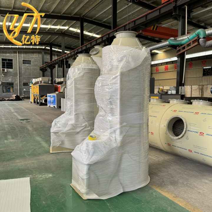 Wet Scrubber System for Acidic/Alkaline Fume Removal 99% Efficiency ...