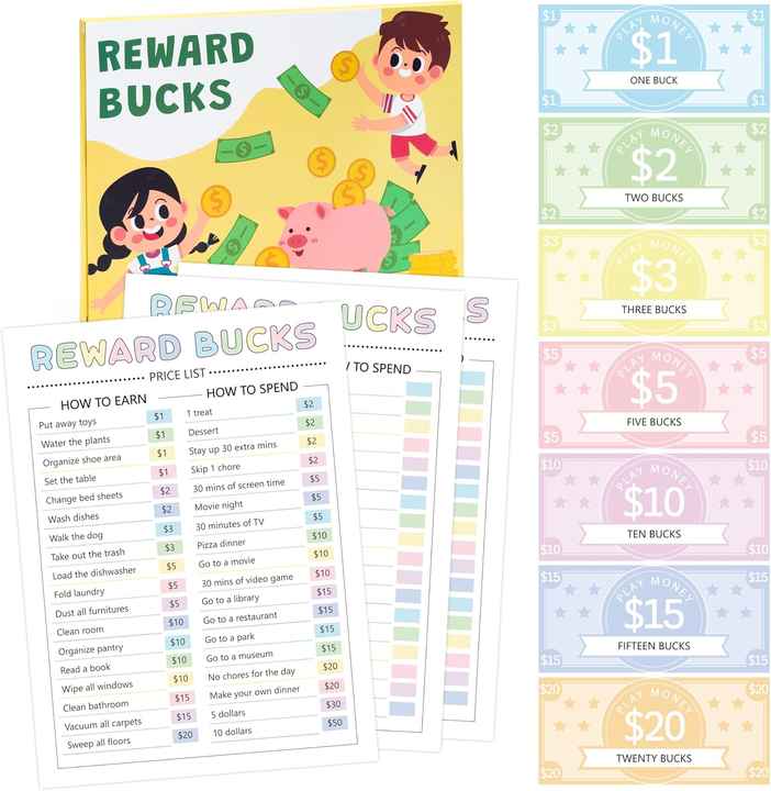 Good Behavior Reward Chart Diary Behavior Chore Charts Points System ...