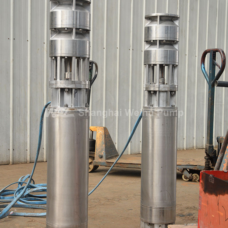 Stainless Steel Submersible Borehole Pump - Sea Water QJ Multi-Stage 80m