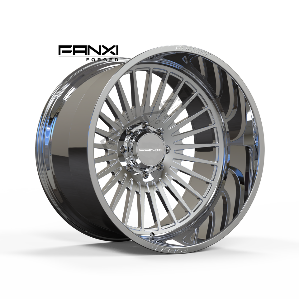 FANXI Concave Forged Full Black Wheels 20x10 20x12 24x10 24x12 24x14 8 ...
