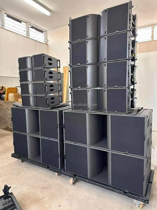 K10 Active Dual 10 Inch Line Array Speakers for Surround Sound System