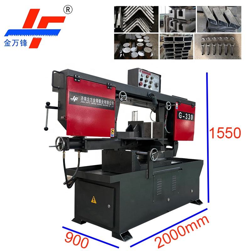 G330 Semi Automatic Horizontal Angle Sawing Machine for Structural ...