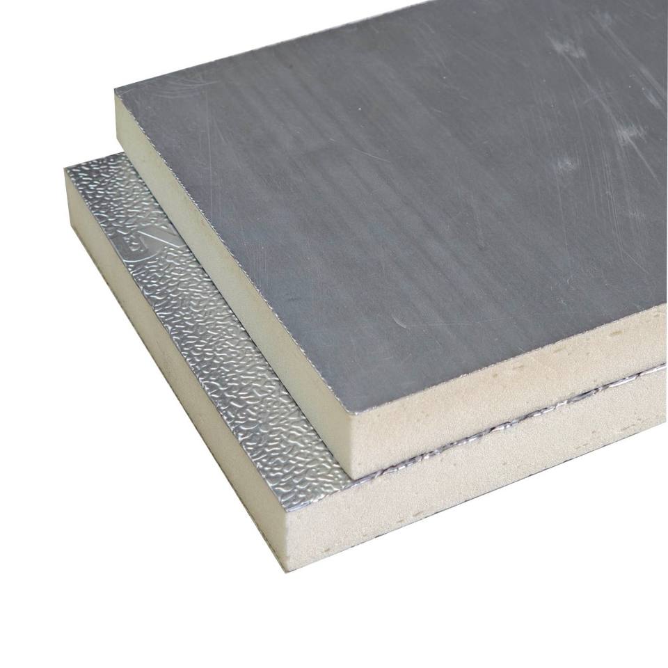 PIR 20mm Pre-insulated air Duct Panel PID Ductwork with Smooth and ...