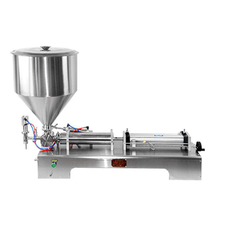 Single Nozzle Paste Filling and Labeling Machine Olive Oil Honey Cream ...