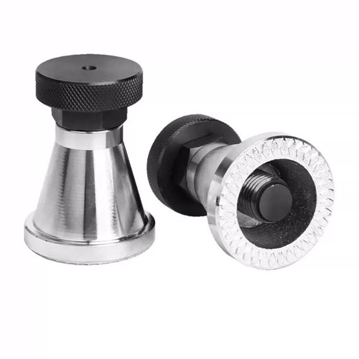 S45C/S50C Stainless Steel Mechanical Jack Support Cone Shape Cusp Head ...