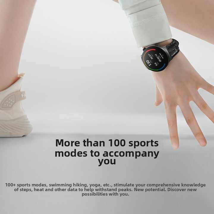 Aigo Patriot V8 Smart Watch - High-Definition, Bluetooth Call Watch for Men