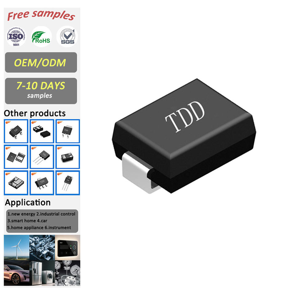 Fast Recovery Diode RS3M SMB/DO-214AA 3A 1000V Surface Mount Fast ...