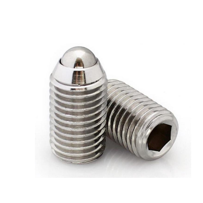 Factory Custom High Quality Stainless Steel Press Fit Ball Nose Spring ...