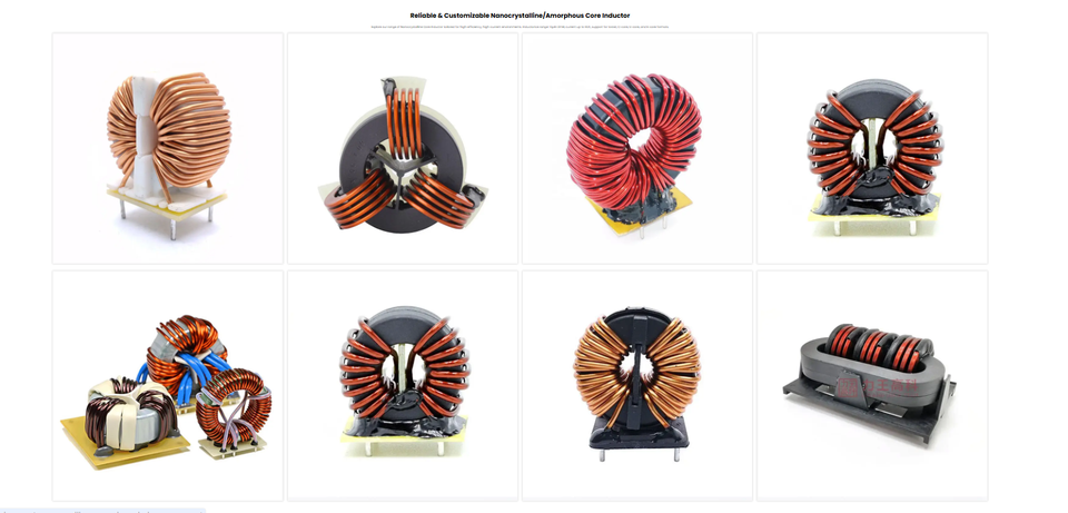 3mH 100A Toroidal Choke Inductor for High Power Audio Amplifier, SMPS ...