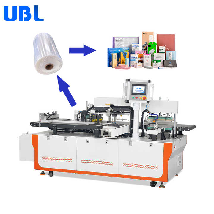 Automatic Carton Thermal Cellophane Pack Wrapping Machine with Side ...