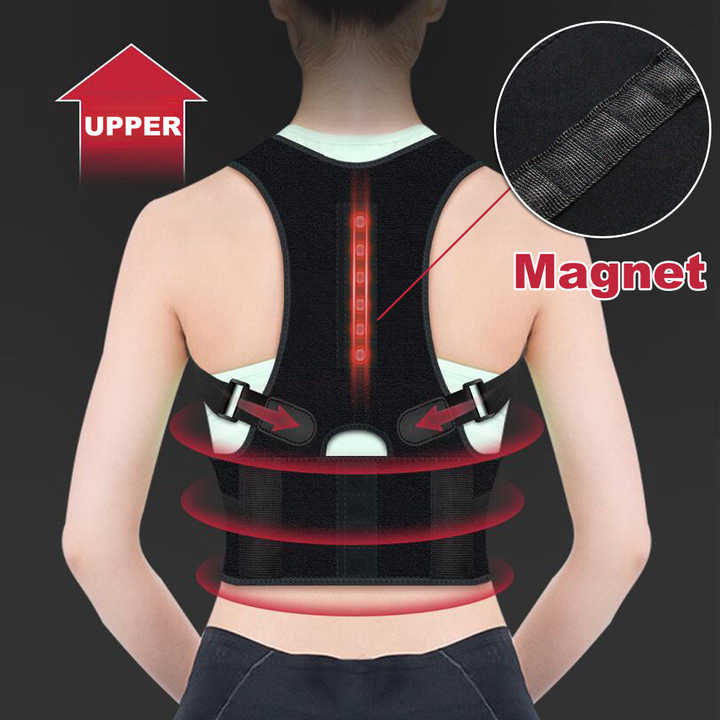 Orthopedic Back Support Belts with Magnetic Posture Correctors