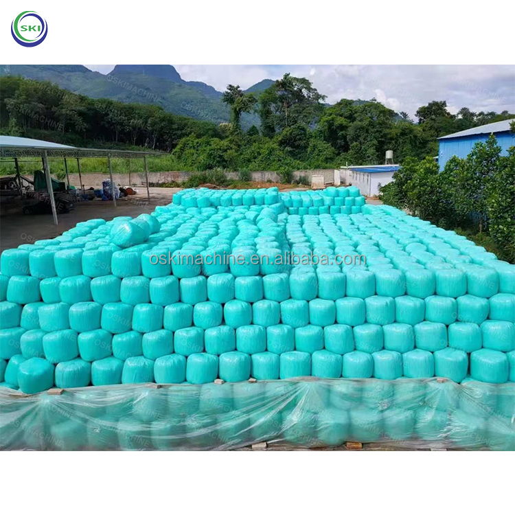 Automatic forage silage peanut corn straw automatic silage baler baler ...