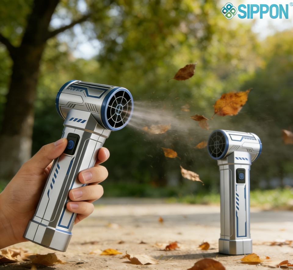 SIPPON 60000RPM Mini Turbo Jet Fan Electric Air Adjustable Wind Speed ...