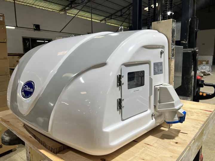 Mobile Cooler Trailer Box Chiller Refrigeration Units Solution Freezer ...