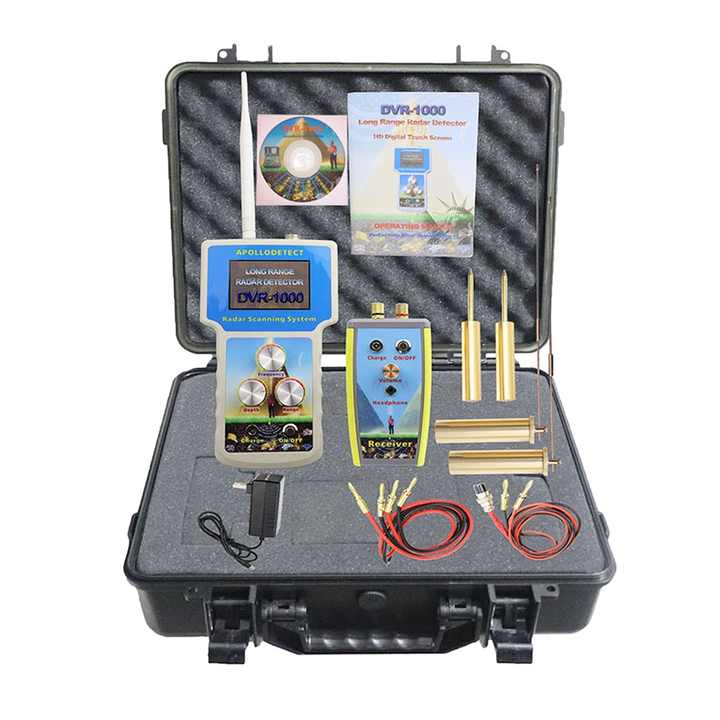 DVR-1000 Long Range Metal Detector - Precision & Custom Support