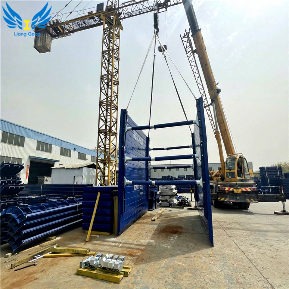 Versatile Adjustable Steel Safe Manhole Trench Box Formwork Panel ...