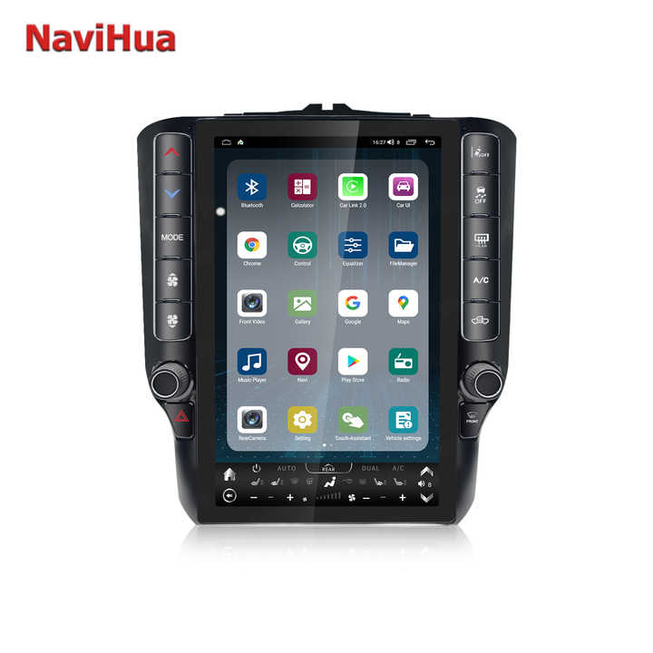 Navihua Tesla Style Android Screen Vertical Screen For Dodge RAM 2019 ...