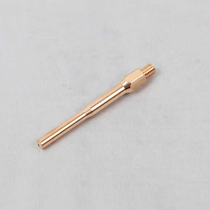 High Precision M6 Thread MIG Contact Conductive Nozzle Chrome Zirconium ...