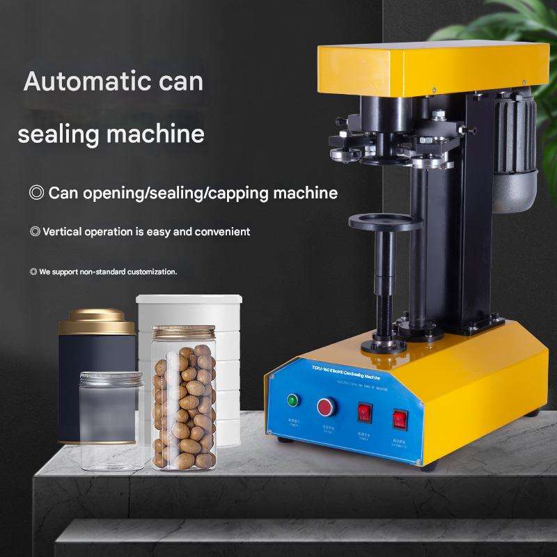 Fully Automatic Mechanical Can Sealing Machine for Tinplate Cans and ...