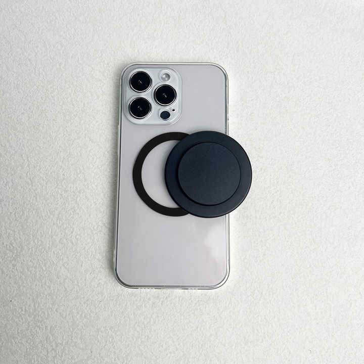 Removable N52 Magnetic Black and White Phone Griptok Compatible with ...
