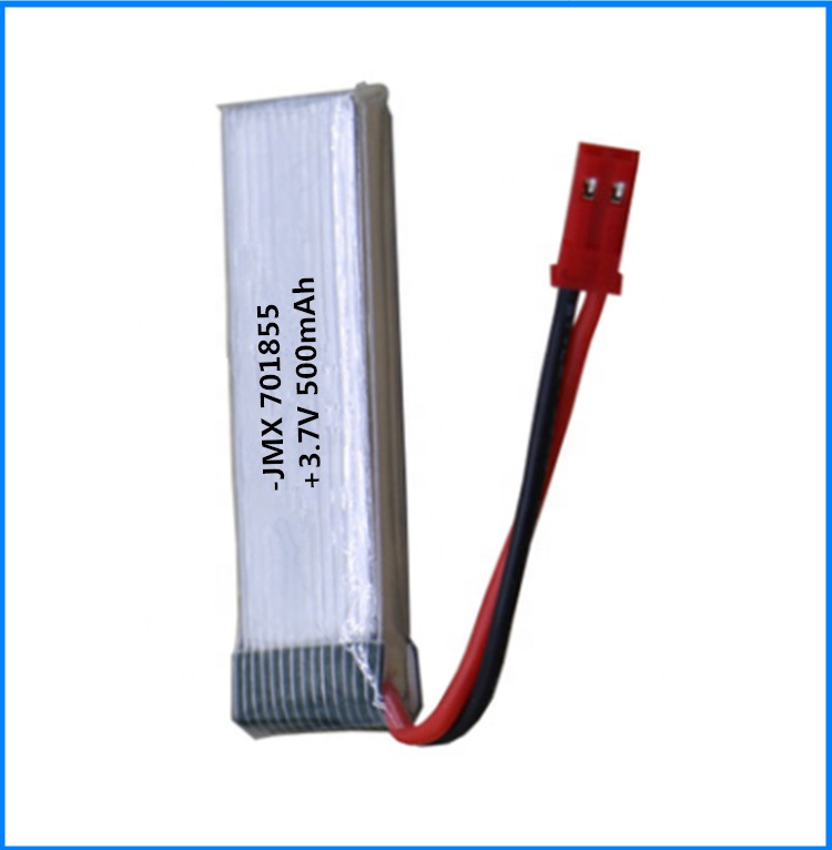 ビジネスを強化する、高度な3.7V 500mAh リポバッテリー HW701855Pソリューション