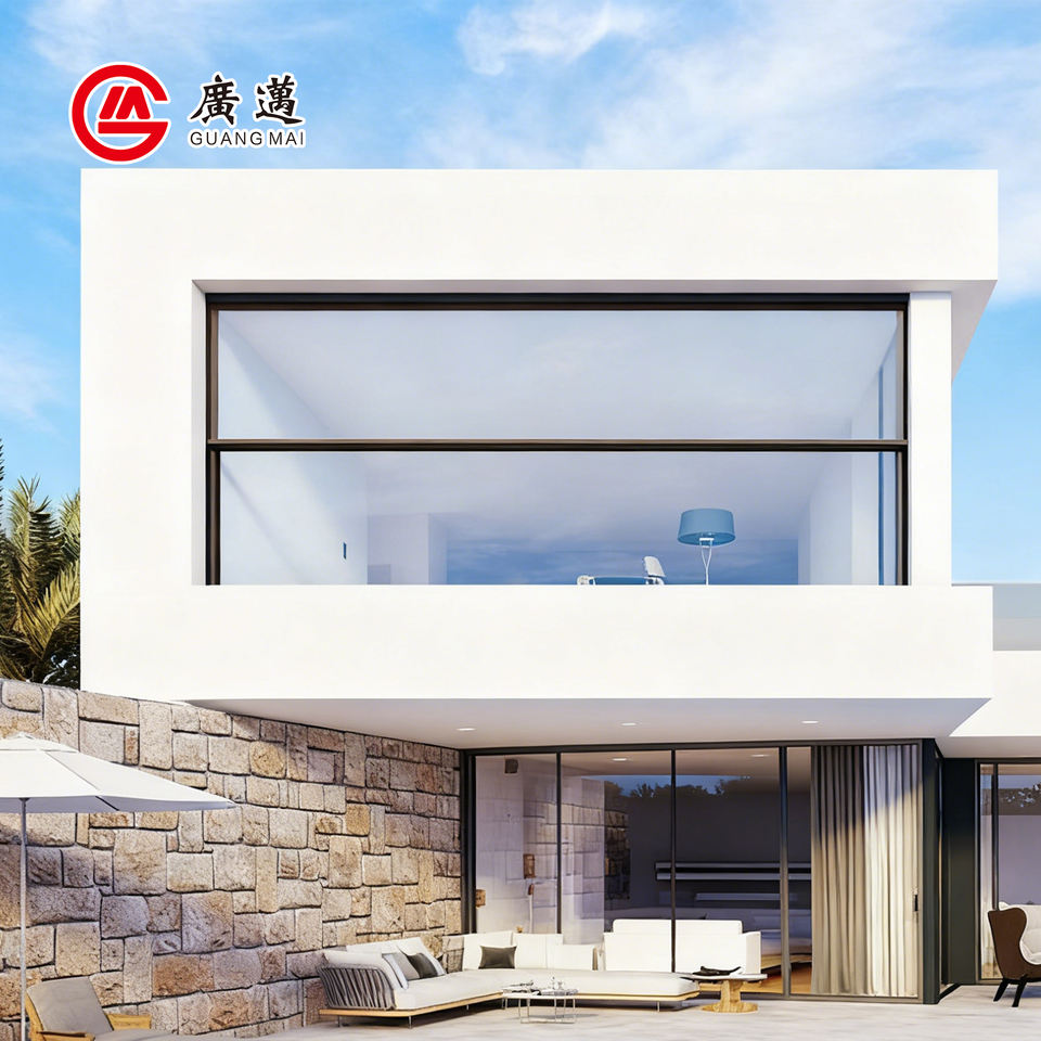 Modern Louver Villa Smart Electric Balcony Lifting Window Magnetic ...