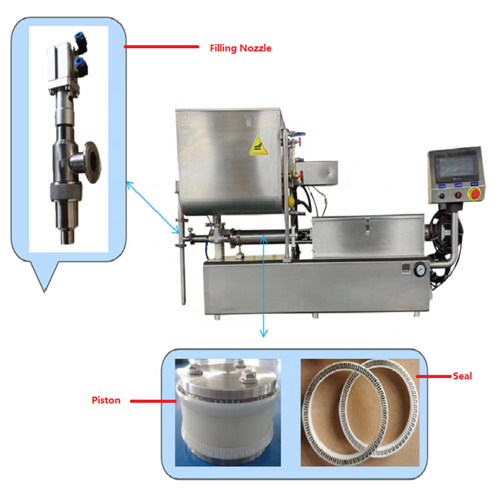 YUGANG Machine Filling Valve & Nozzle Spare Parts - 1-3 Days Delivery