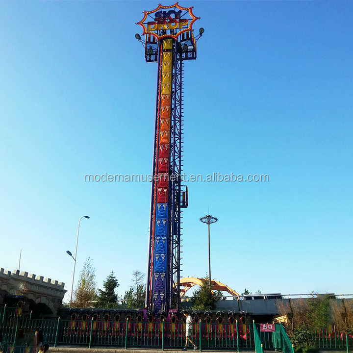 Thrill Rides - Free Fall Swing Drop Tower for Theme Parks