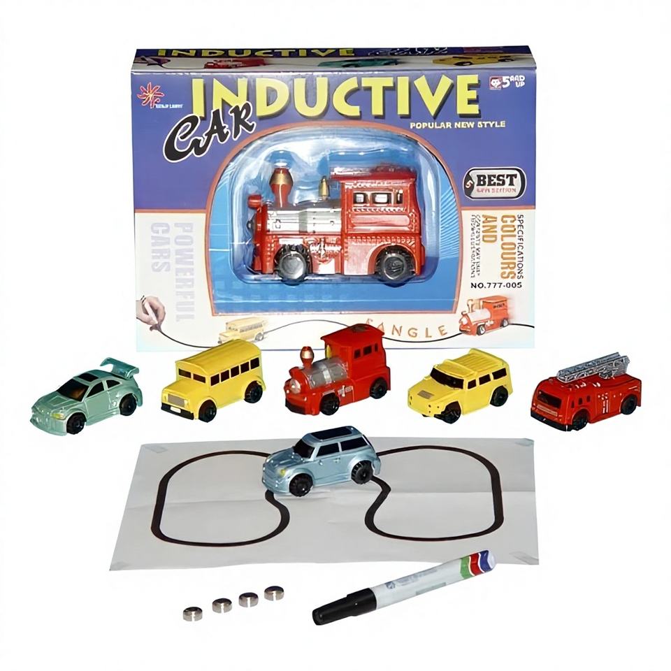 Mini Inductive Line Following Robot Car Kit Intelligent Plastic Line ...