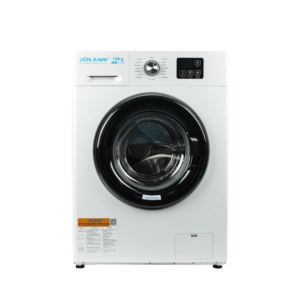 Front Intelligent Automatic Stainless Steel Drum Washing Machine Washer ...